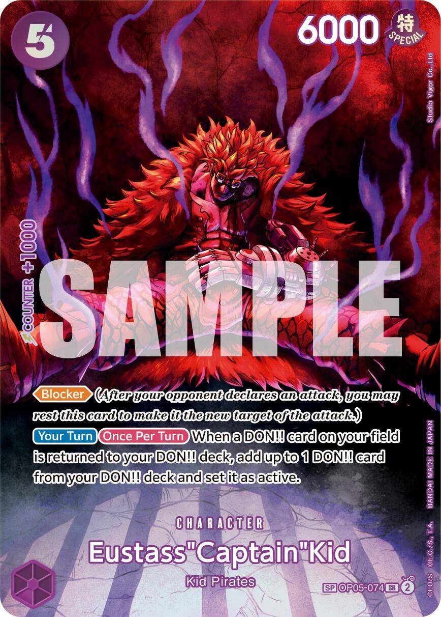 Eustass"Captain"Kid (SP) - 500 Years in the Future - One Piece Card Game