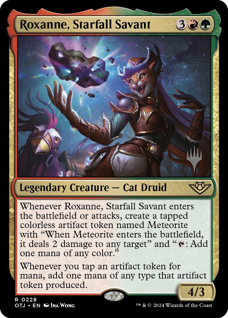 Roxanne, Starfall Savant - Promo Pack: Outlaws of Thunder Junction ...