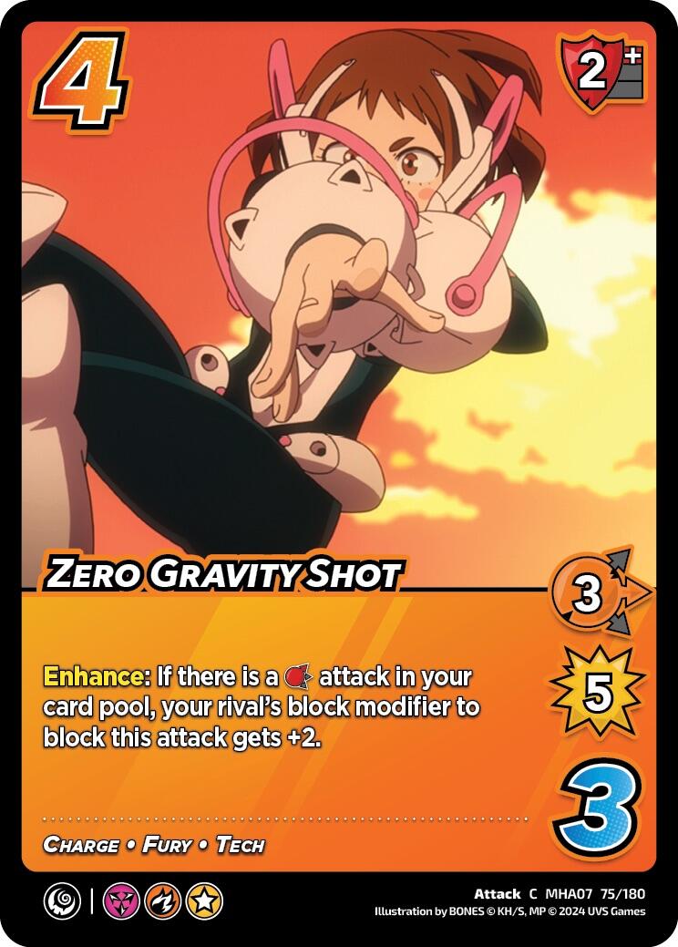 Zero Gravity Shot - UniVersus: My Hero Academia: Girl Power - UniVersus