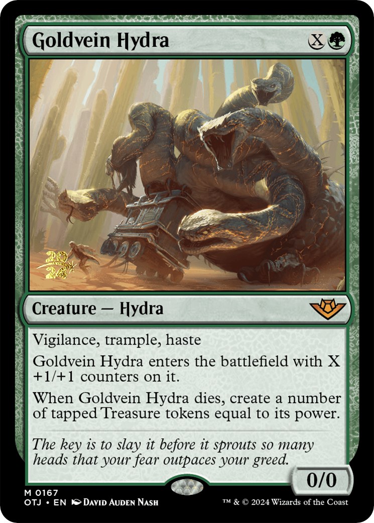 Goldvein Hydra - Prerelease Cards - Magic: The Gathering
