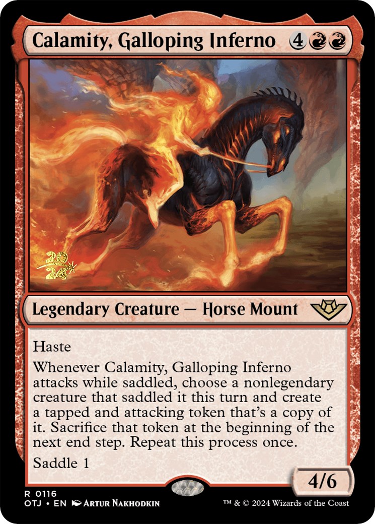 Calamity, Galloping Inferno - Prerelease Cards - Magic: The Gathering