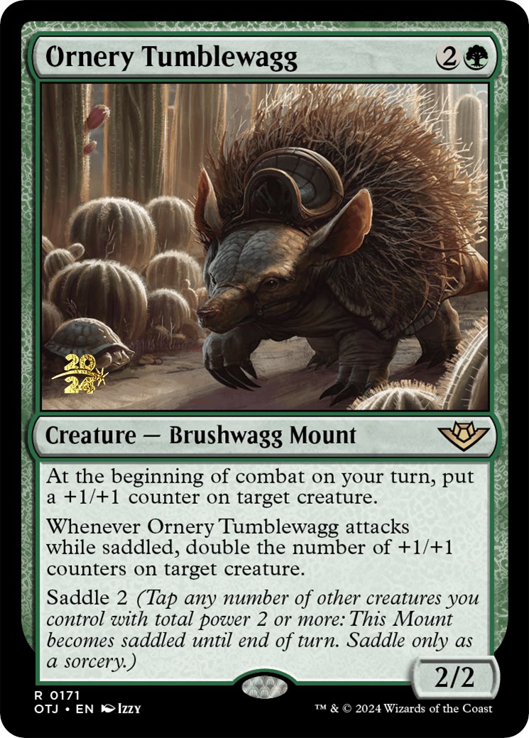 Ornery Tumblewagg - Prerelease Cards - Magic: The Gathering