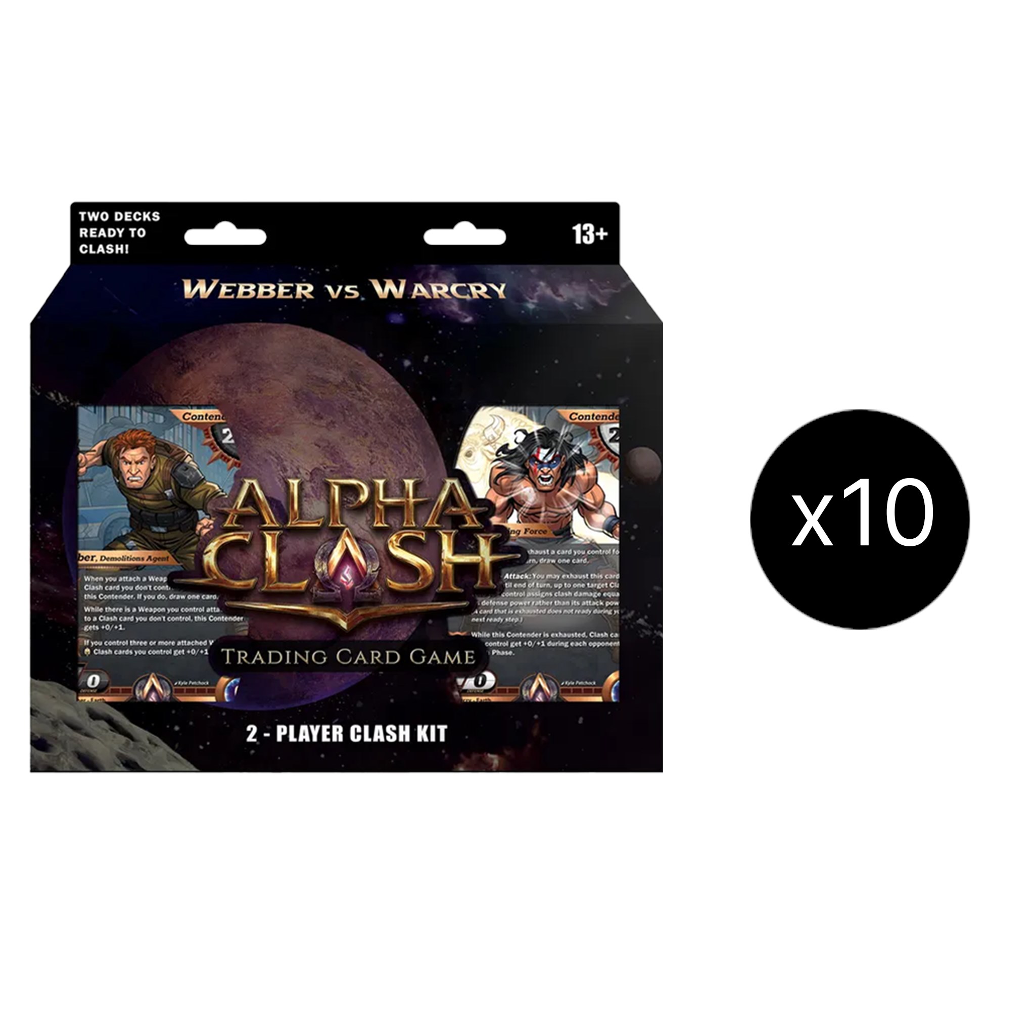 Unrivaled 2-Player Clash Kit Case - Unrivaled - Alpha Clash