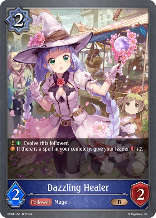 Dazzling Healer - BP04: Cosmic Mythos - Shadowverse: Evolve