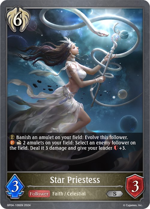 Star Priestess - BP04: Cosmic Mythos - Shadowverse: Evolve