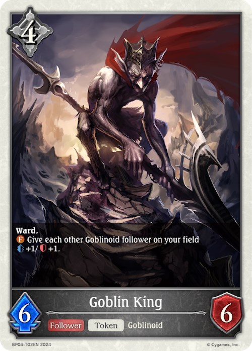 Goblin King - BP04: Cosmic Mythos - Shadowverse: Evolve