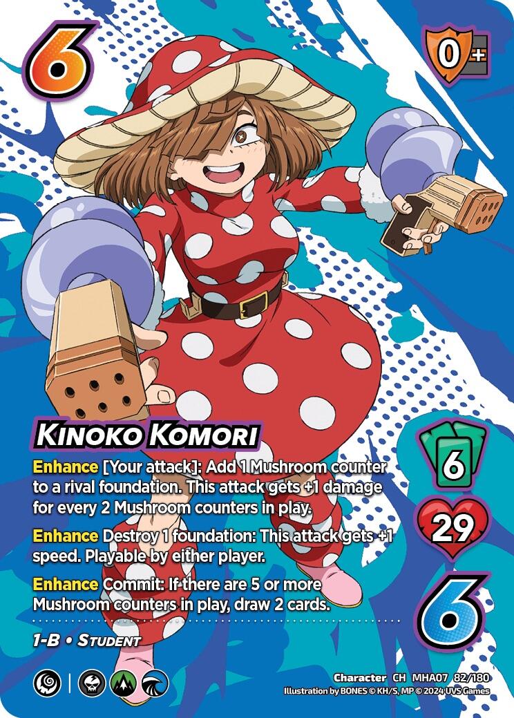 Kinoko Komori - UniVersus: My Hero Academia: Girl Power - UniVersus
