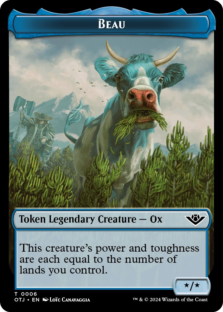 Beau Token - Outlaws of Thunder Junction - Magic: The Gathering