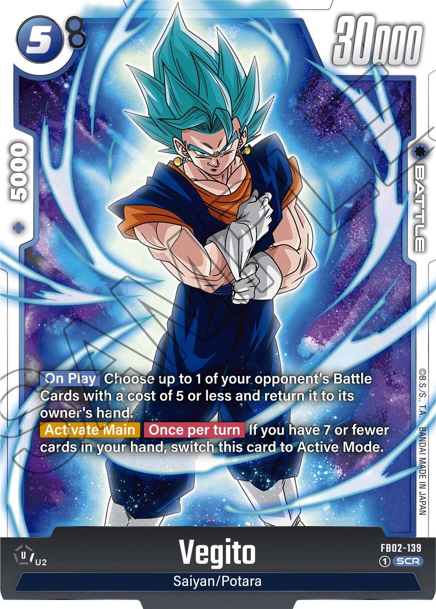 Vegito - FB02-139 - Blazing Aura - Dragon Ball Super: Fusion World