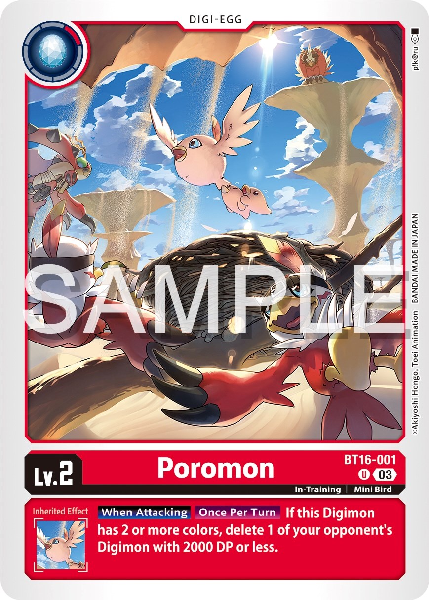 Poromon - Beginning Observer - Digimon Card Game