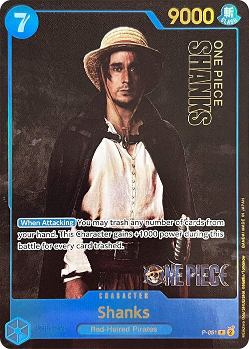 Shanks (Premium Card Collection -Live Action Edition-) - One Piece ...