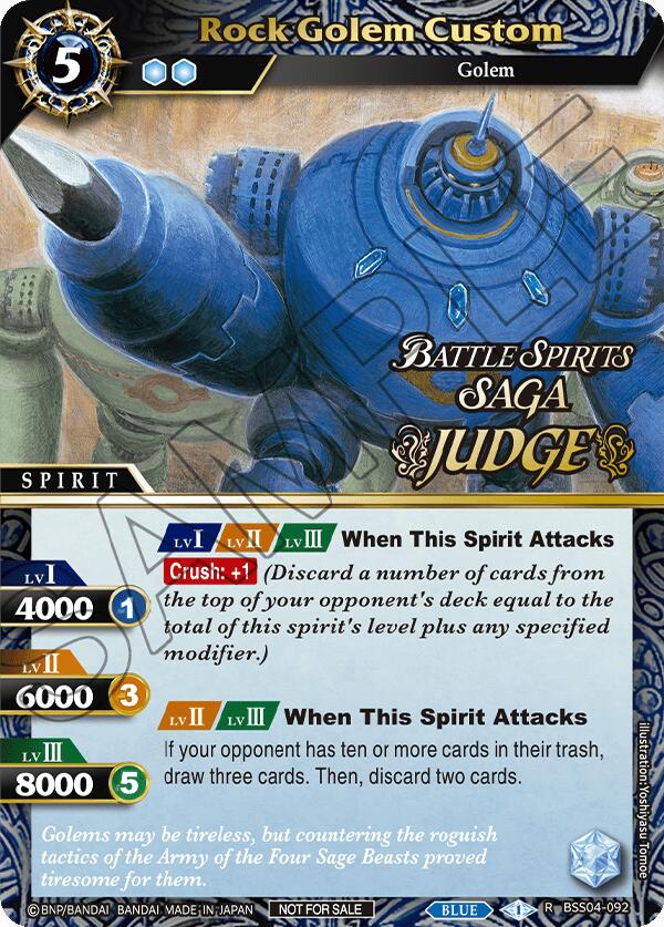 Rock Golem Custom (Judge Pack 2024 Vol. 1) - Launch & Event Promos ...