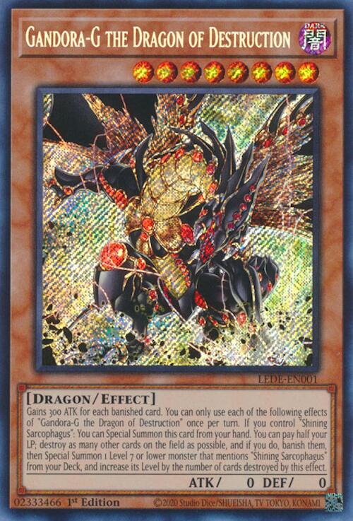 Gandora-G the Dragon of Destruction - Legacy of Destruction - YuGiOh