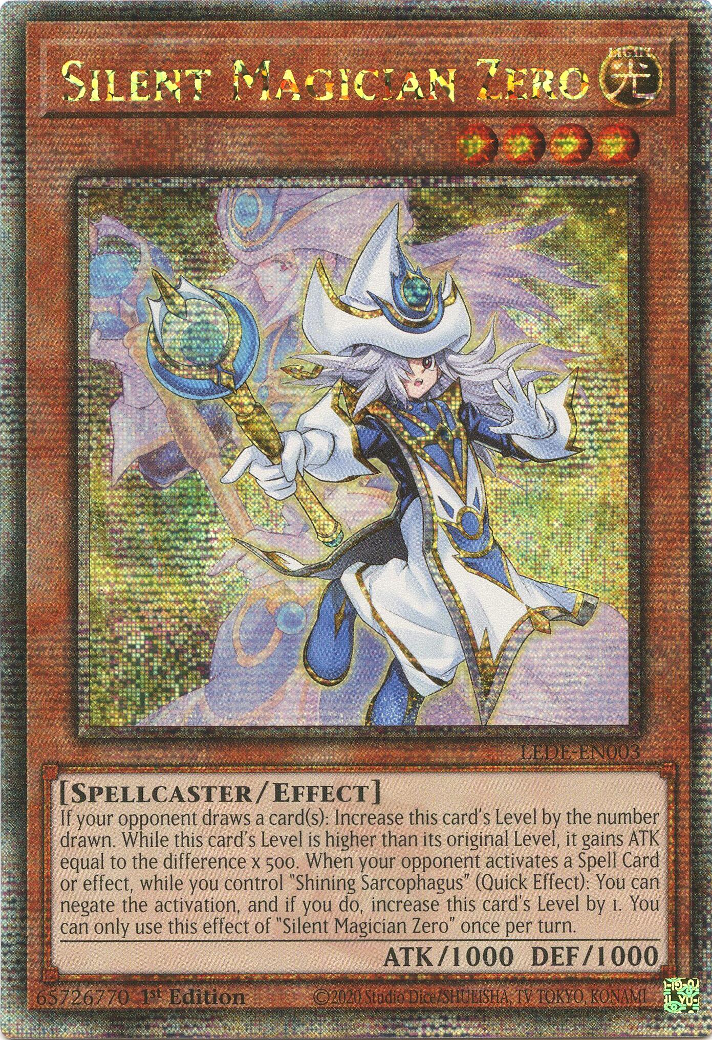 Silent Magician Zero (Quarter Century Secret Rare) - Legacy of ...