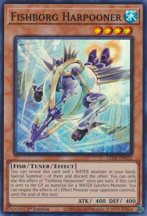 Fishborg Harpooner - Legacy of Destruction - YuGiOh
