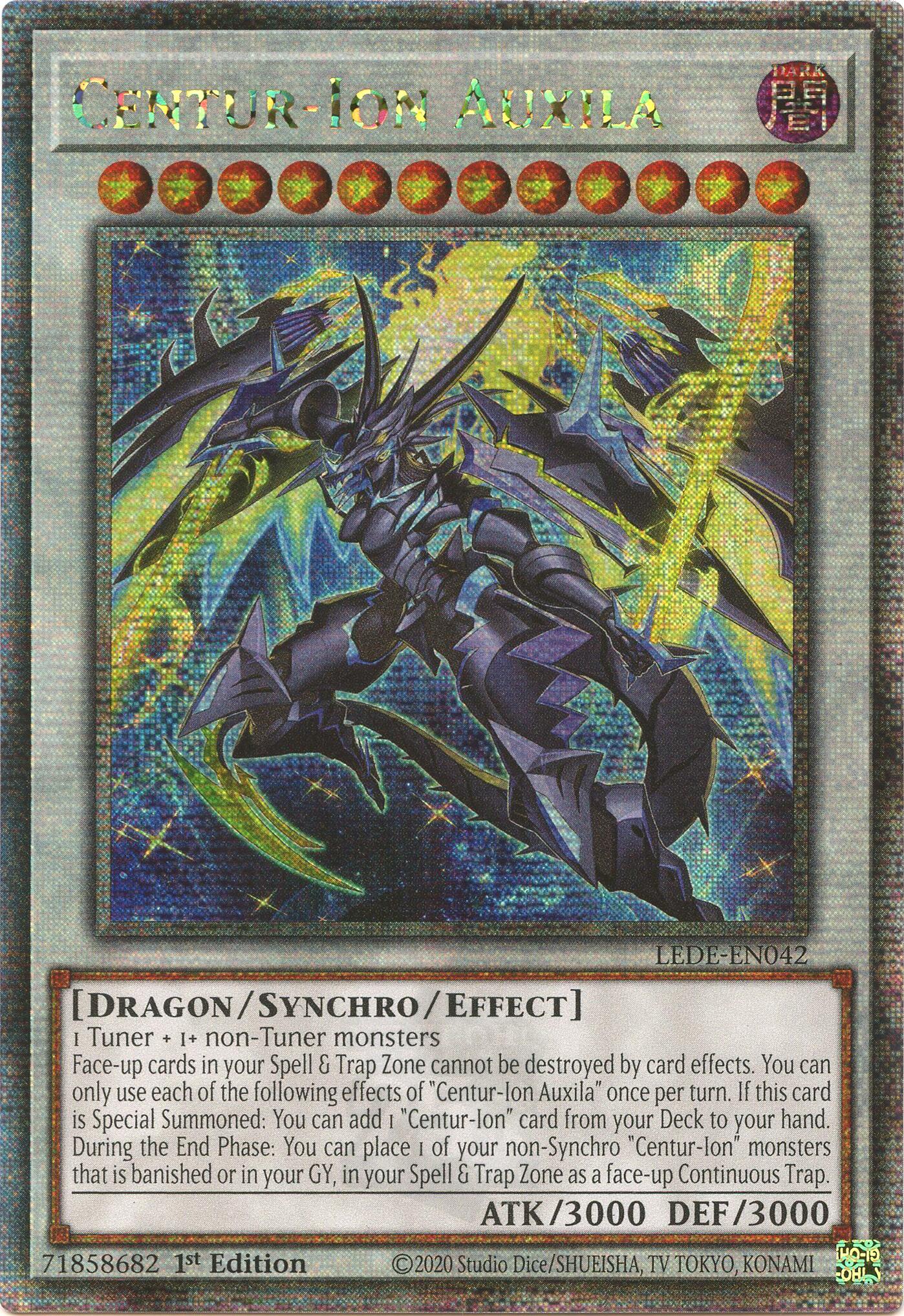 Centur-Ion Auxila (Quarter Century Secret Rare) - Legacy of Destruction ...