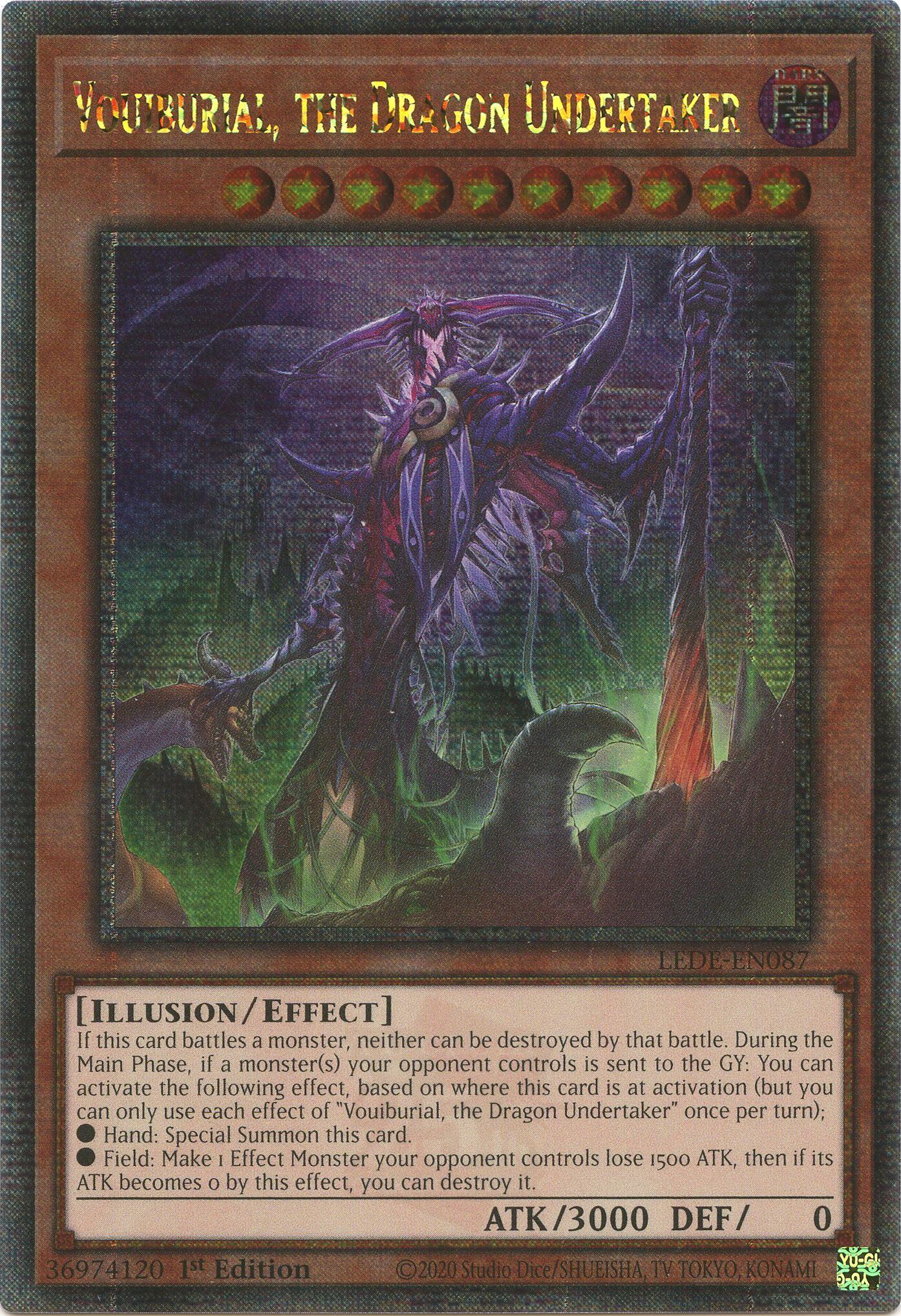 Vouiburial, the Dragon Undertaker (Quarter Century Secret Rare ...