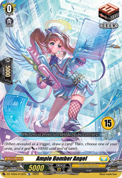 Ample Bomber Angel (15) - DZ-TD04: Start Up Trial Deck "Keter Sanctuary" - Cardfight Vanguard