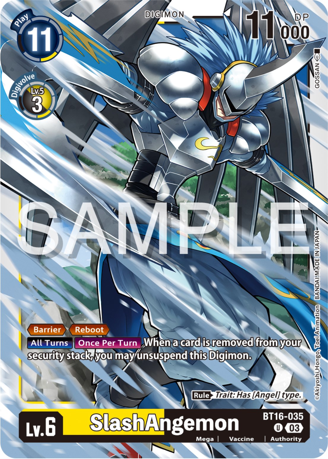 SlashAngemon - Beginning Observer - Digimon Card Game