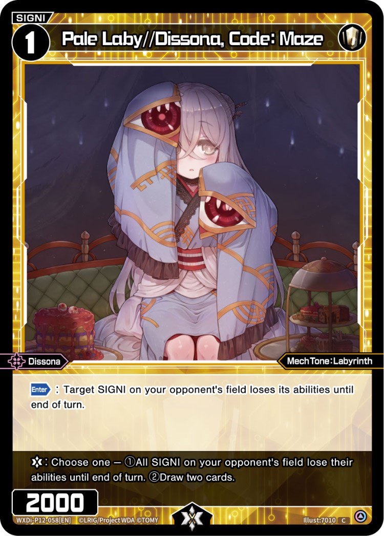 Pale Laby//Dissona, Code: Maze - Dissonance Diva - WIXOSS