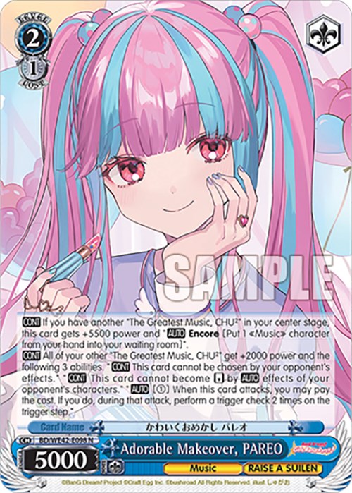 Adorable Makeover, PAREO - BanG Dream! Girls Band Party! Countdown ...