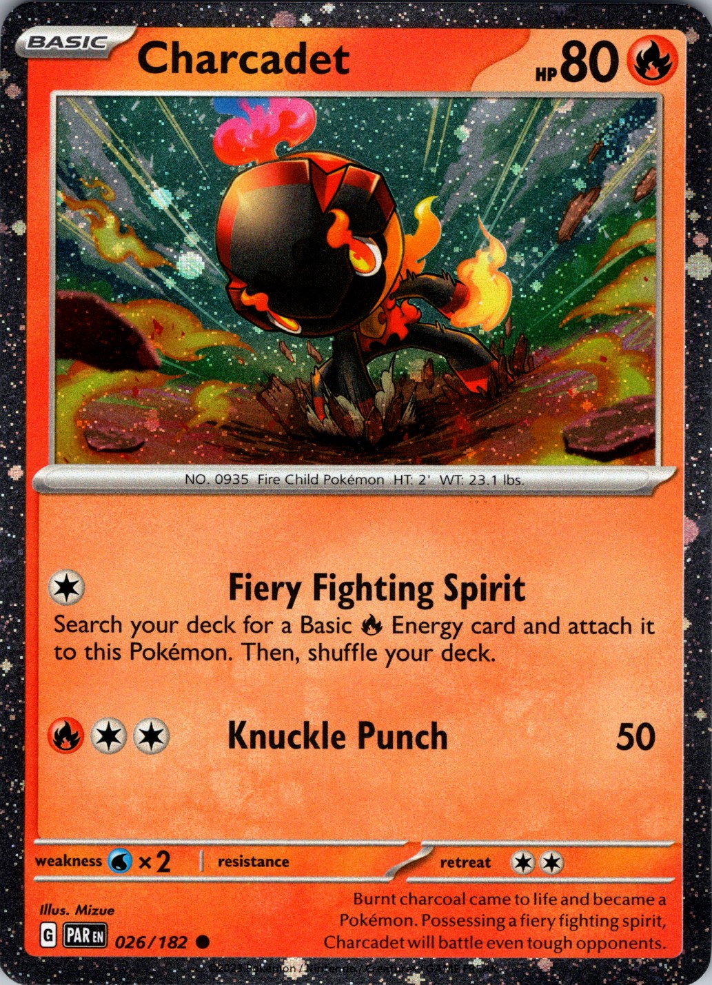 Charcadet - 026/182 (Cosmos Foil) - Miscellaneous Cards & Products ...