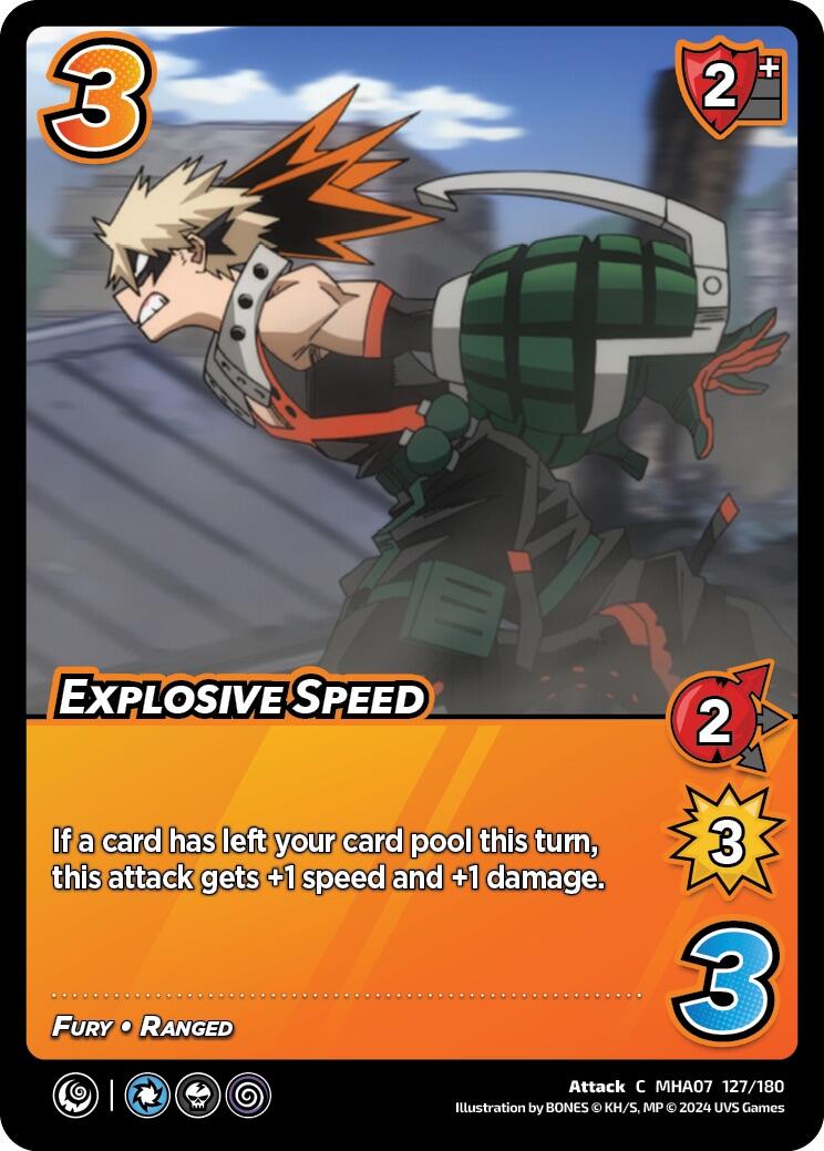 Explosive Speed - UniVersus: My Hero Academia: Girl Power - UniVersus