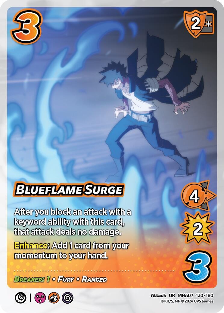 Blueflame Surge - UniVersus: My Hero Academia: Girl Power - UniVersus