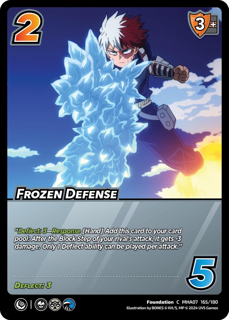 Frozen Defense - UniVersus: My Hero Academia: Girl Power - UniVersus