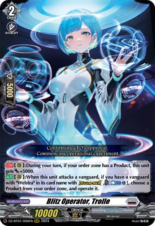 Blitz Operator, Trolle - Fated Clash - Cardfight Vanguard