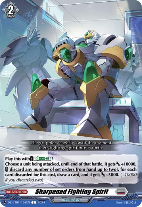 Sharpened Fighting Spirit - Fated Clash - Cardfight Vanguard