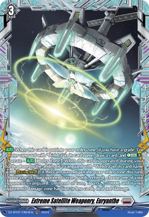 Extreme Satellite Weaponry, Euryanthe (FR) - Fated Clash - Cardfight ...