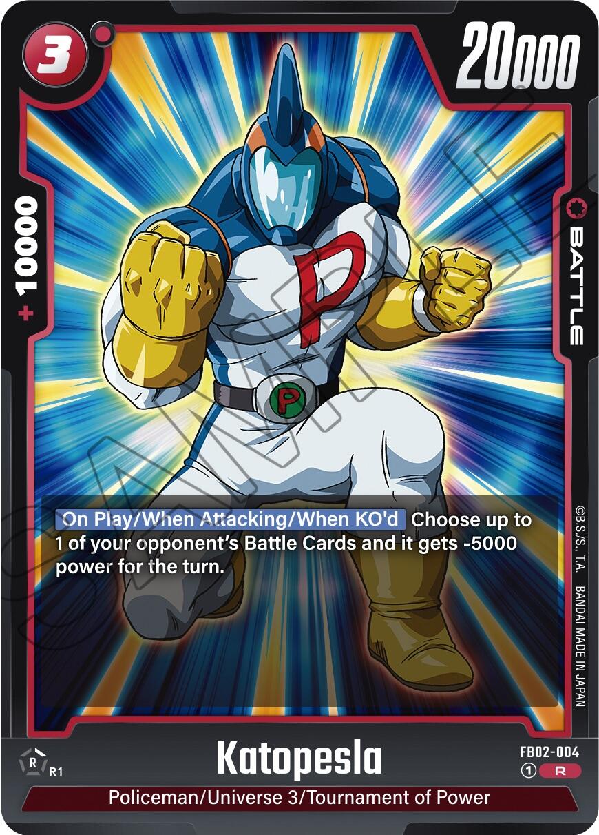 Katopesla - Blazing Aura - Dragon Ball Super: Fusion World