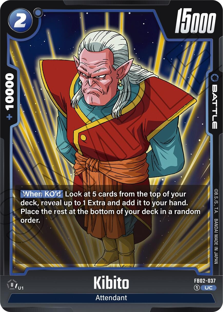 Kibito - Blazing Aura - Dragon Ball Super: Fusion World