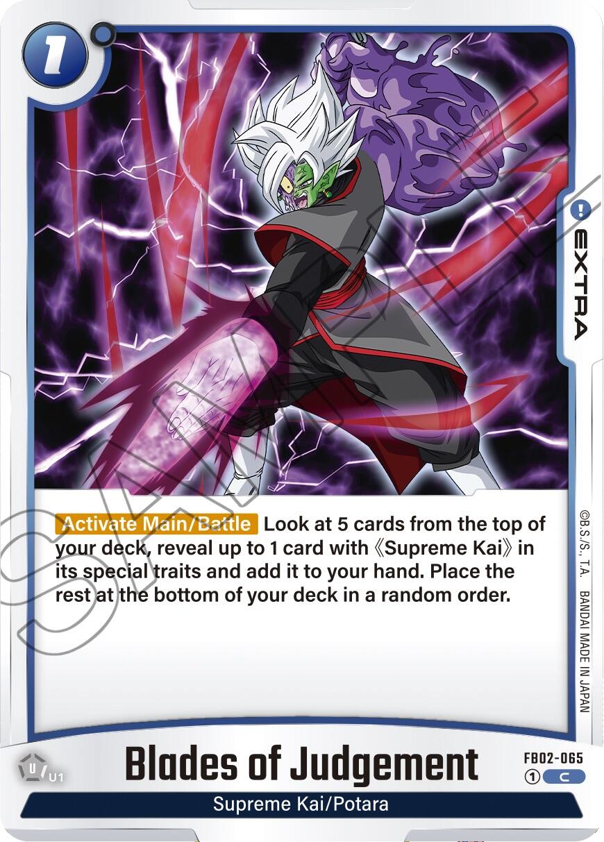 Blades of Judgement - Blazing Aura - Dragon Ball Super: Fusion World