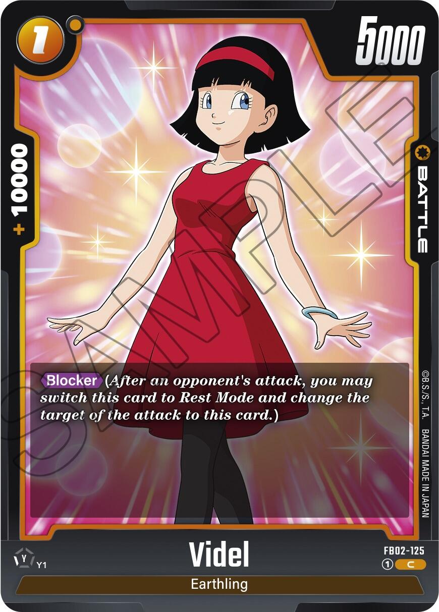 Videl - FB02-125 - Blazing Aura - Dragon Ball Super: Fusion World