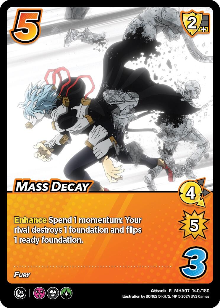 Mass Decay - UniVersus: My Hero Academia: Girl Power - UniVersus