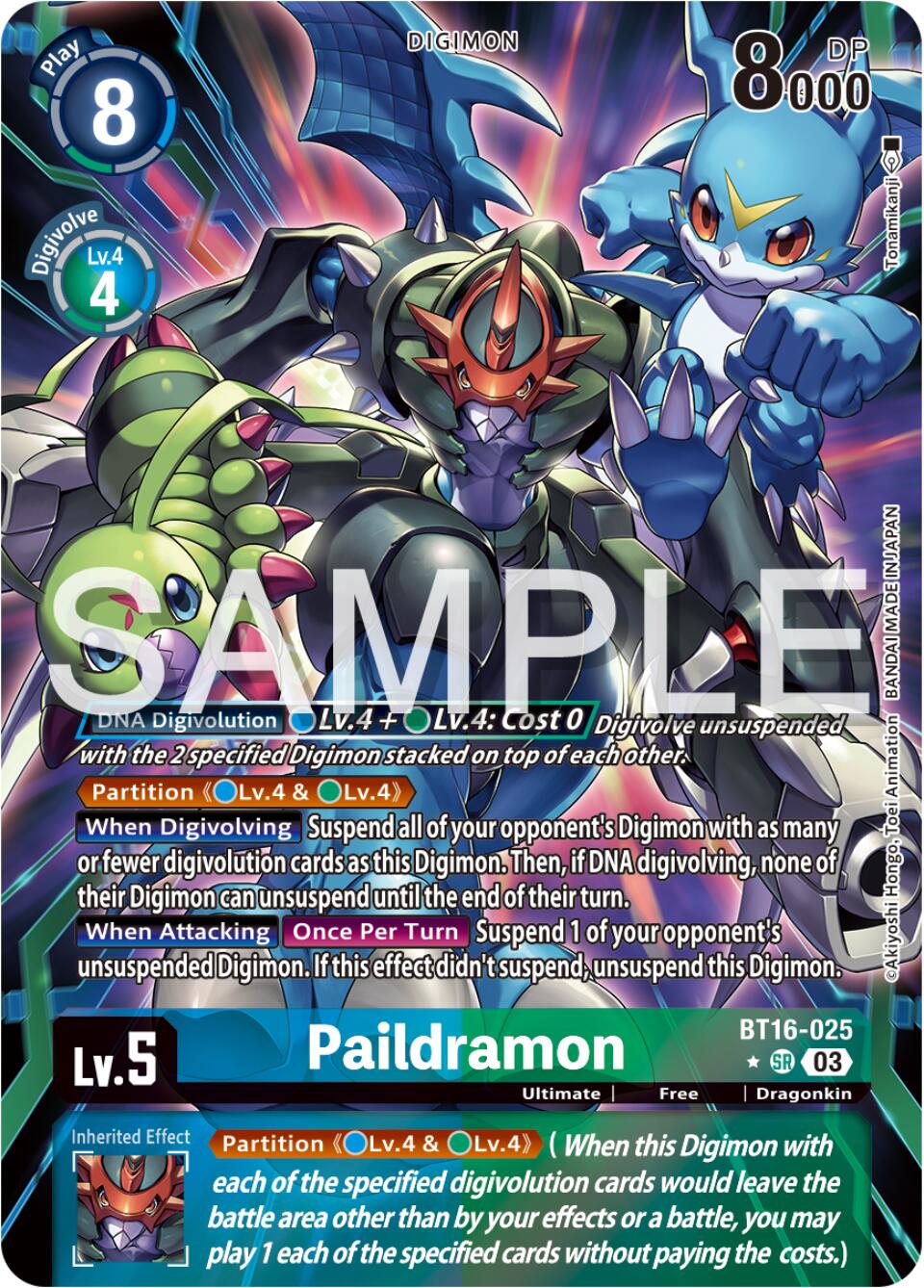 Paildramon (Alternate Art) - Beginning Observer - Digimon Card Game