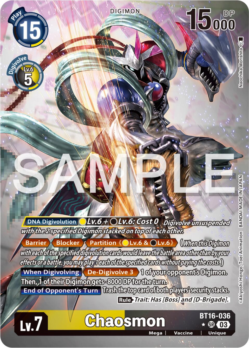 Chaosmon (Alternate Art) - Beginning Observer - Digimon Card Game