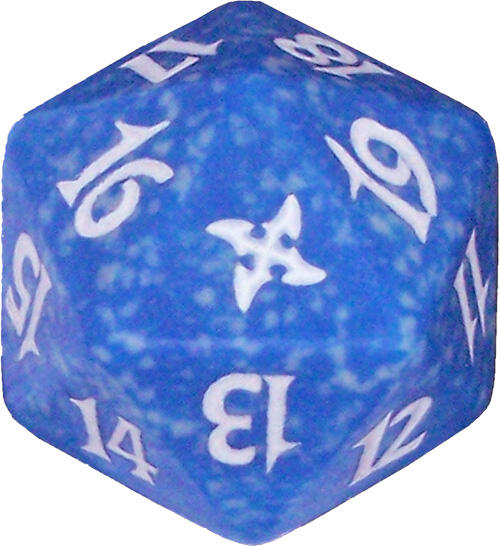 Betrayers of Kamigawa Spindown Die - Blue - Wizards of the Coast Dice ...