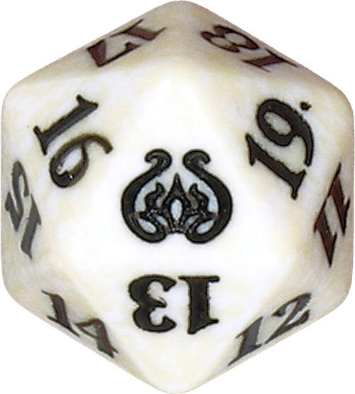 Aether Revolt Spindown Die - White - Wizards of the Coast Dice - Life ...