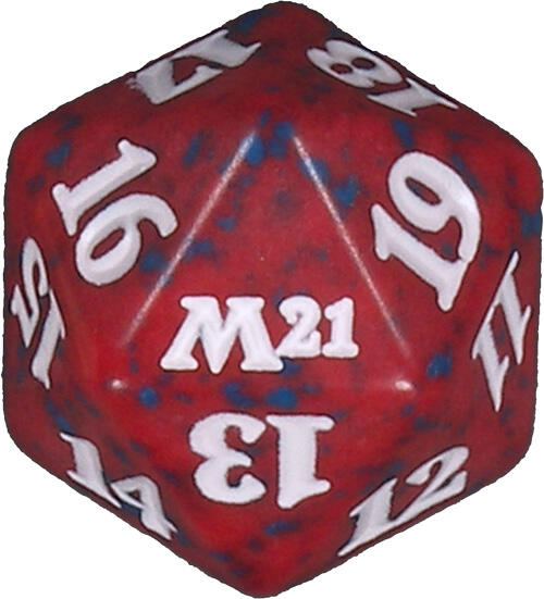 Core Set 2021 Spindown Die - Red - Wizards of the Coast Dice - Life ...