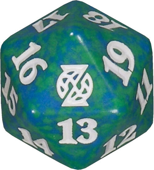 Strixhaven Spindown Die - Quandrix - Wizards of the Coast Dice - Life ...