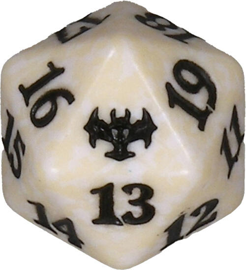 Innistrad: Crimson Vow Spindown Die - White - Wizards of the Coast Dice ...