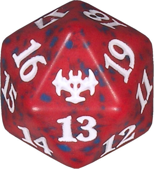 Innistrad: Crimson Vow Spindown Die - Red - Wizards of the Coast Dice ...