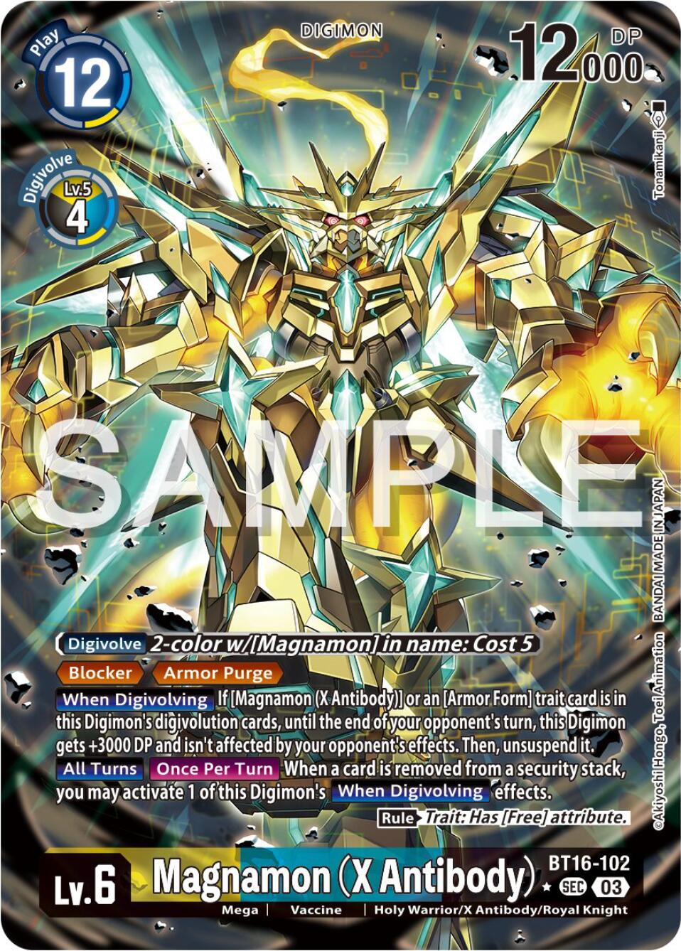 Magnamon (X Antibody) (Alternate Art) - Beginning Observer - Digimon Card Game