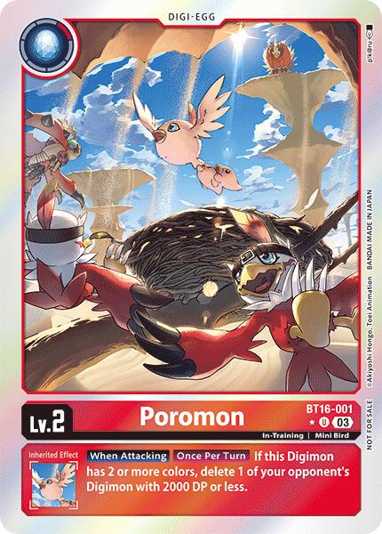 Poromon (Box Promotion Pack: Beginning Observer) - Beginning Observer ...
