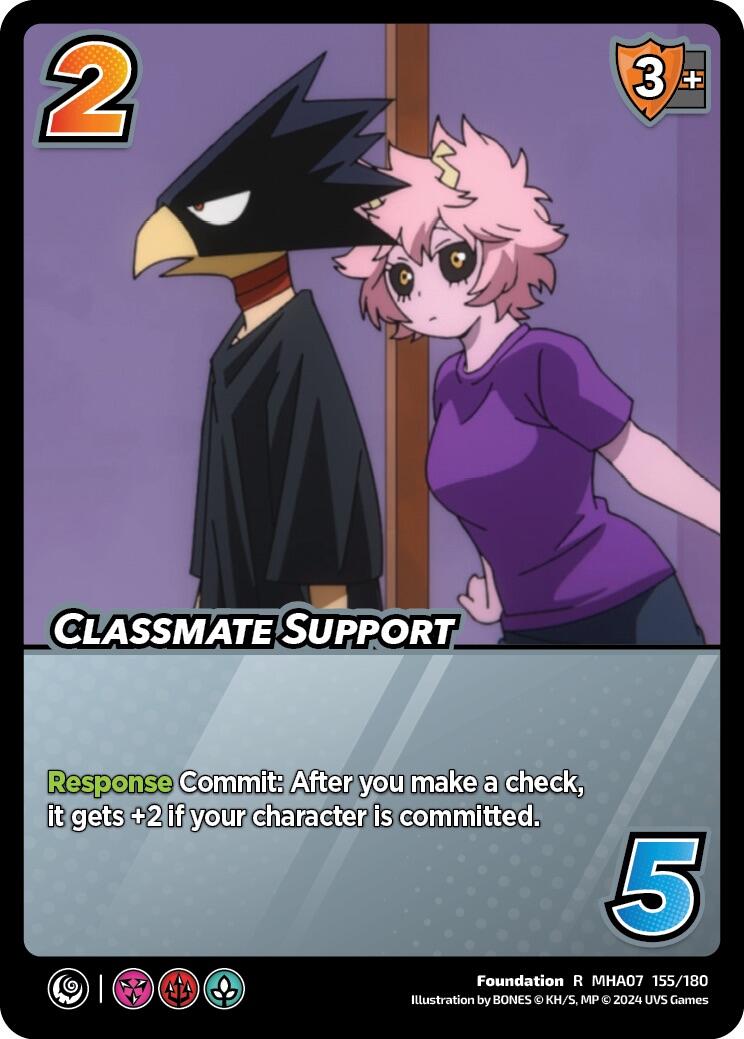Classmate Support - UniVersus: My Hero Academia: Girl Power - UniVersus