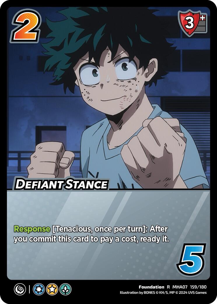 Defiant Stance - UniVersus: My Hero Academia: Girl Power - UniVersus