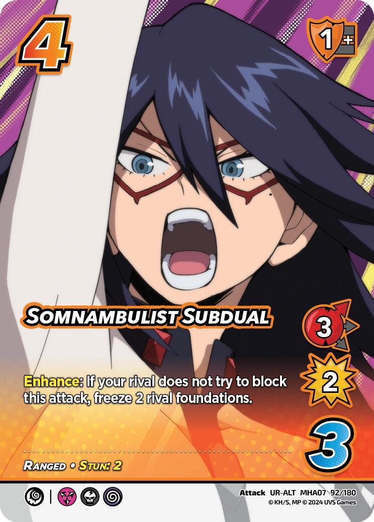 Somnambulist Subdual (Alternate Art) - UniVersus: My Hero Academia ...